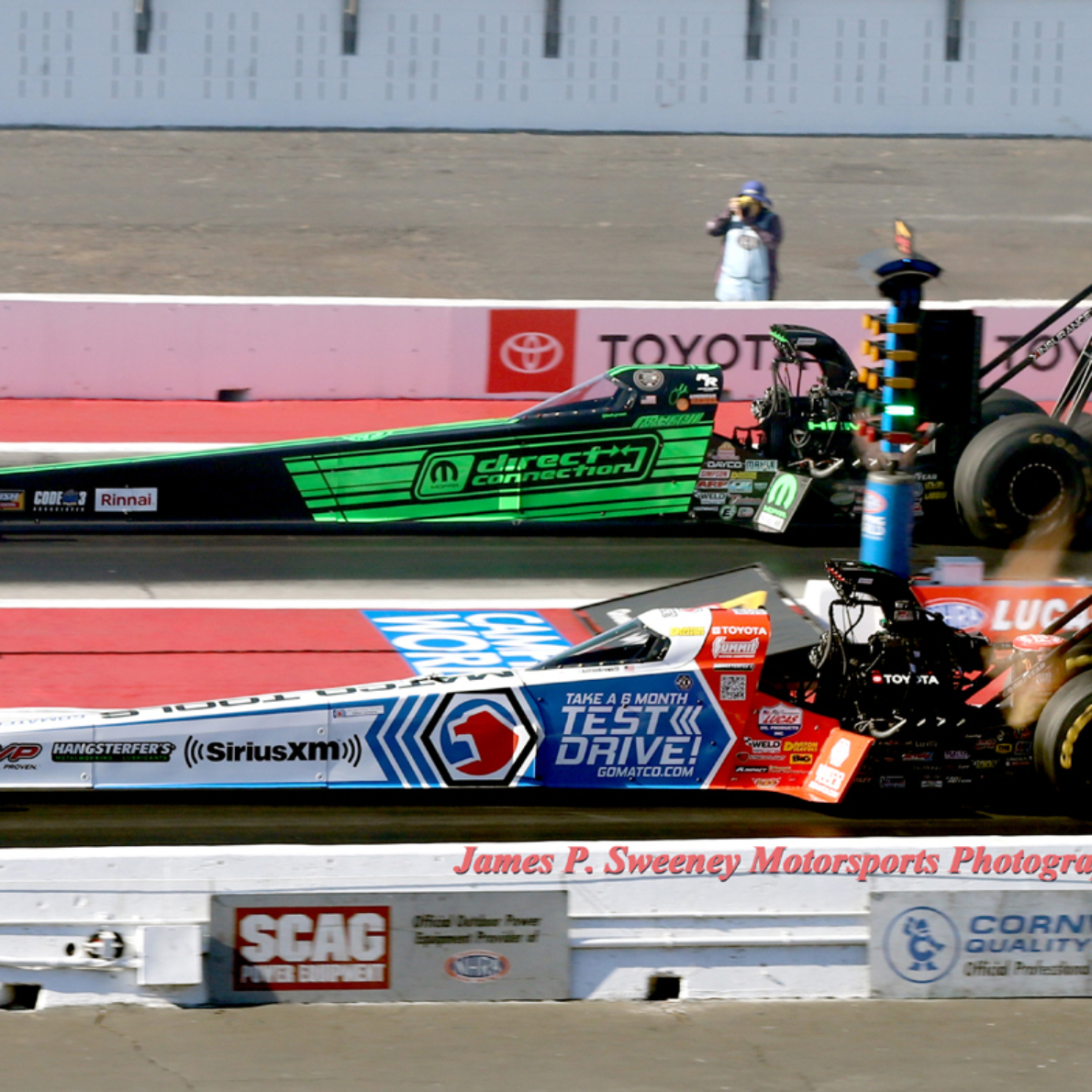 NHRA Top Fuel Dragster – James P. Sweeney Motorsports Photography.com